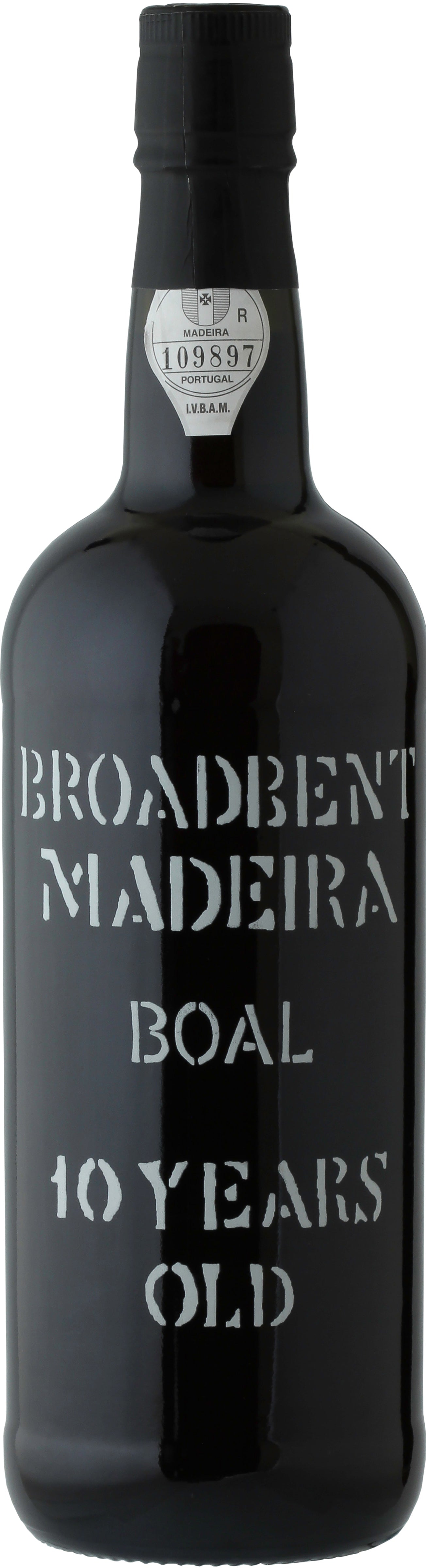 Broadbent Madeira Boal 10 Year – Wine Chateau